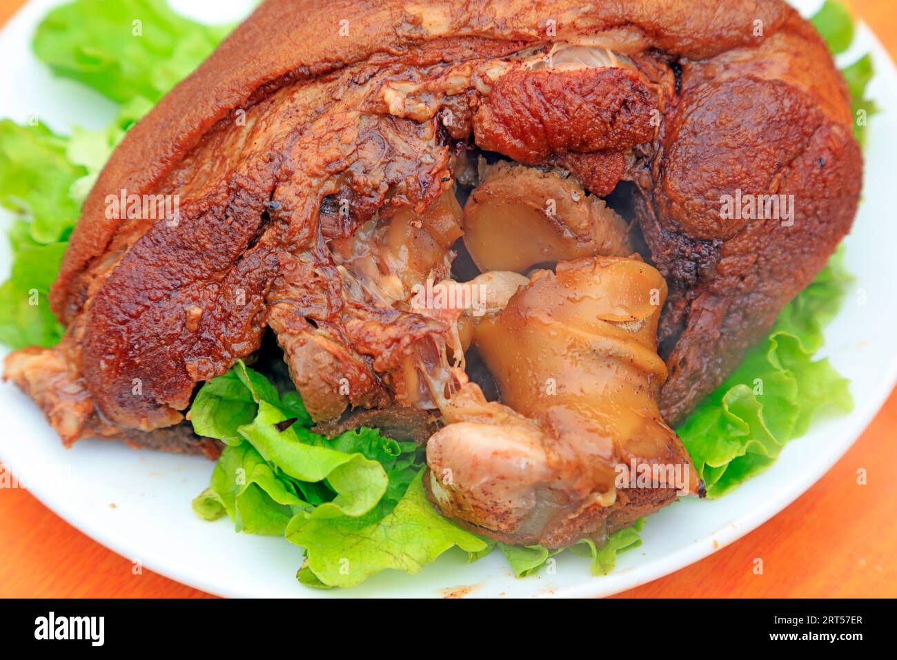 Chinese cuisine pork elbow Stock Photo - Alamy