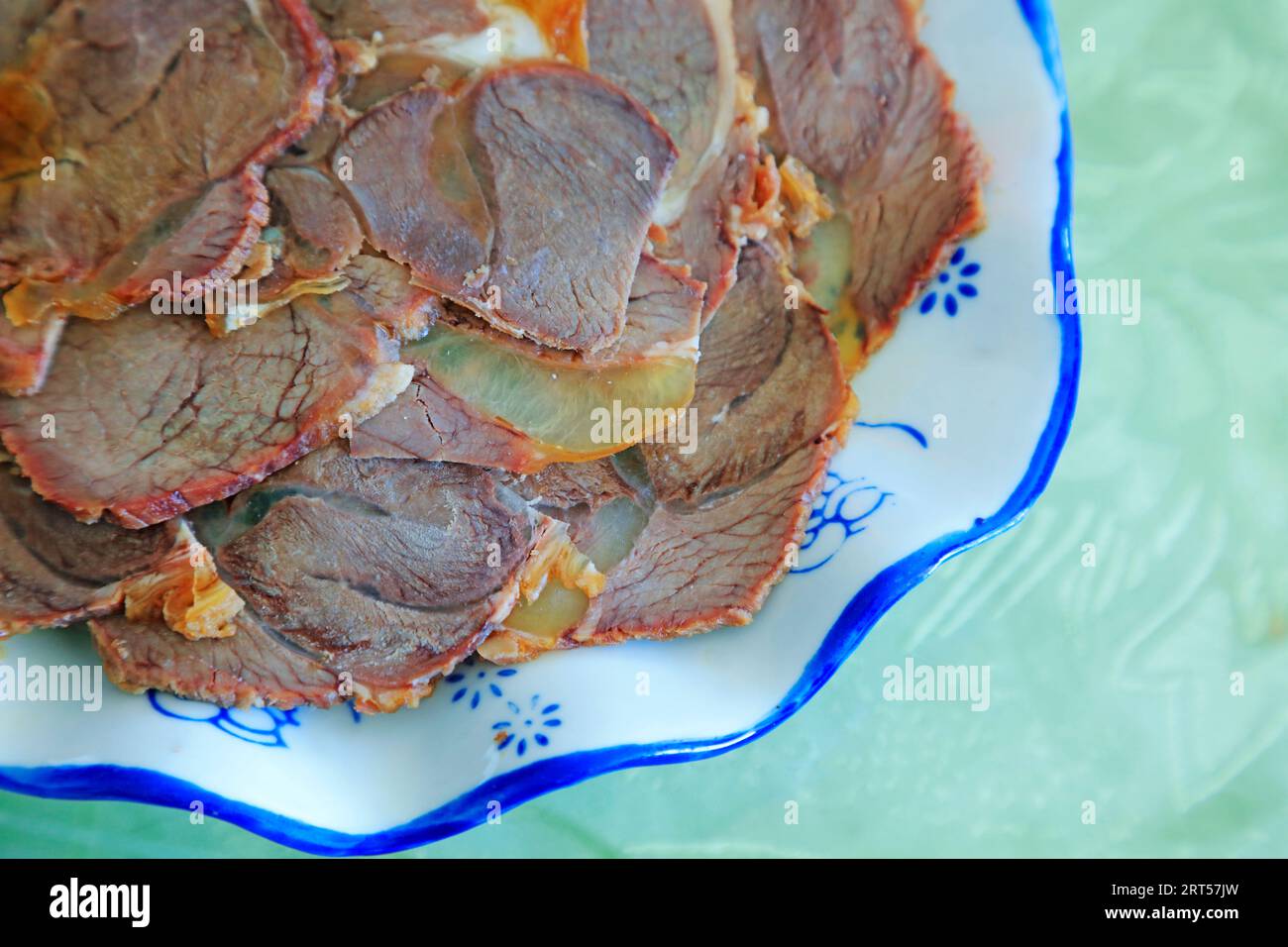 Meat platter, Chinese cuisine Stock Photo - Alamy