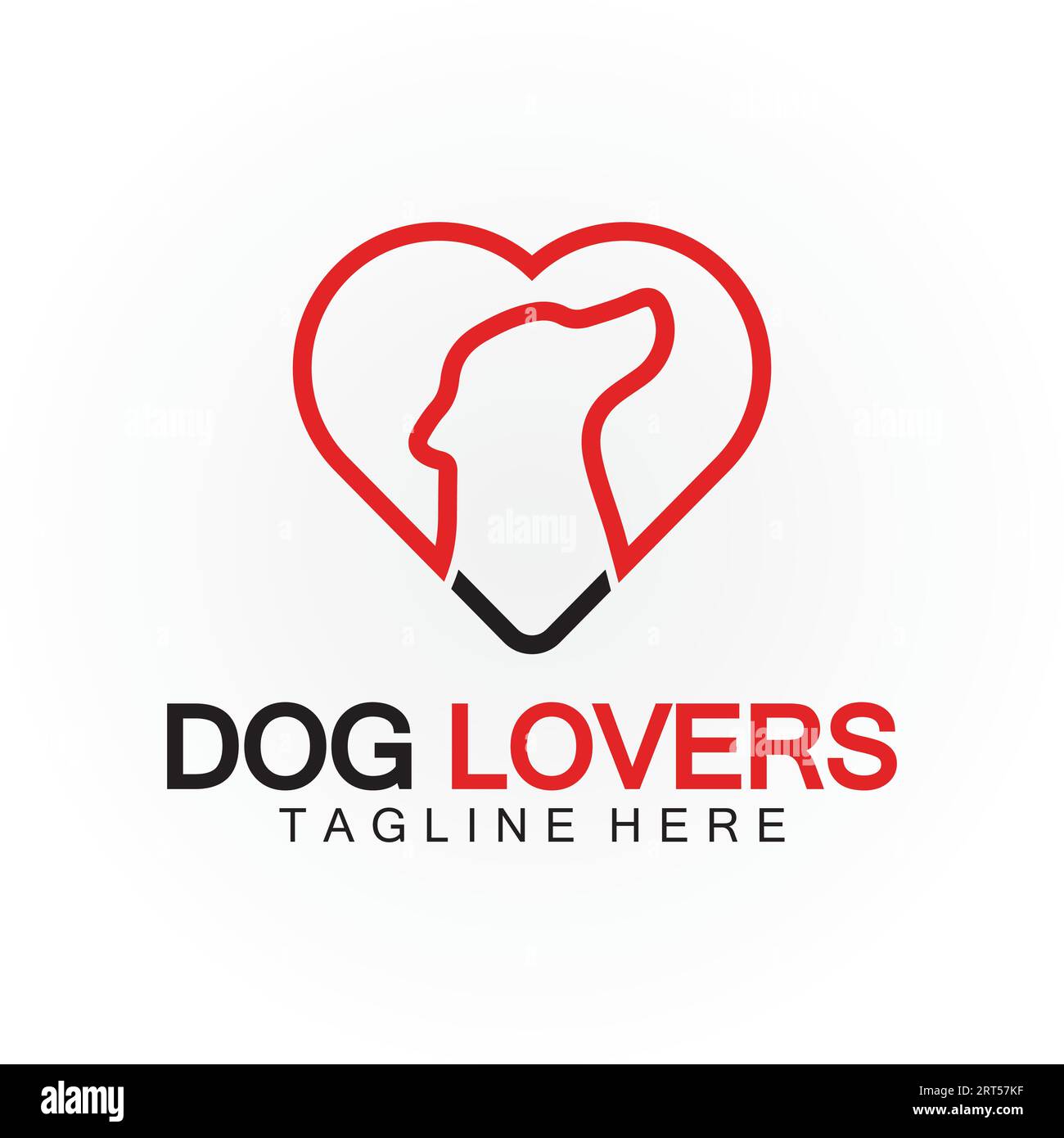 Cat dog lovers Cut Out Stock Images & Pictures - Alamy
