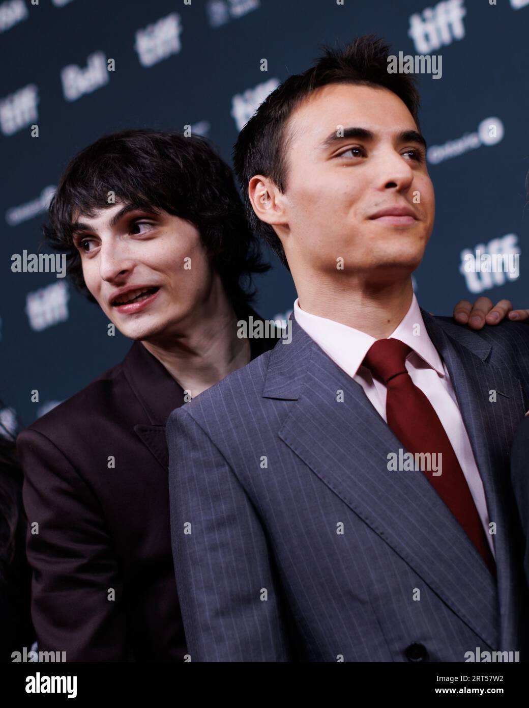 Toronto, Canada. 10th Sep, 2023. Co-Directors Finn Wolfhard, left, and ...