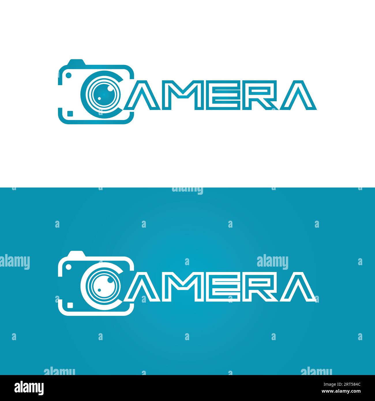 letter c with camera logo design vector illustration template Stock ...