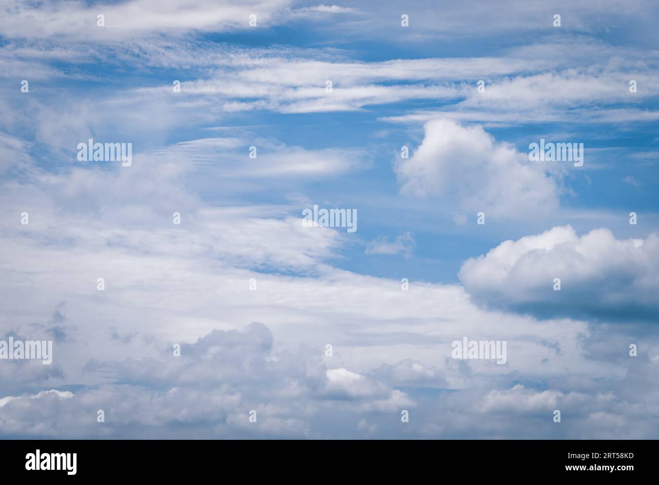 Summer blue sky cloud gradient light white background. Beauty clear ...