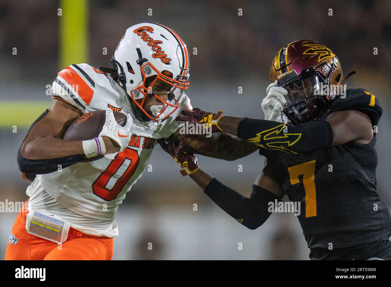 Tempe, United States. 09th Sep, 2023. Oklahoma State Cowboys running ...