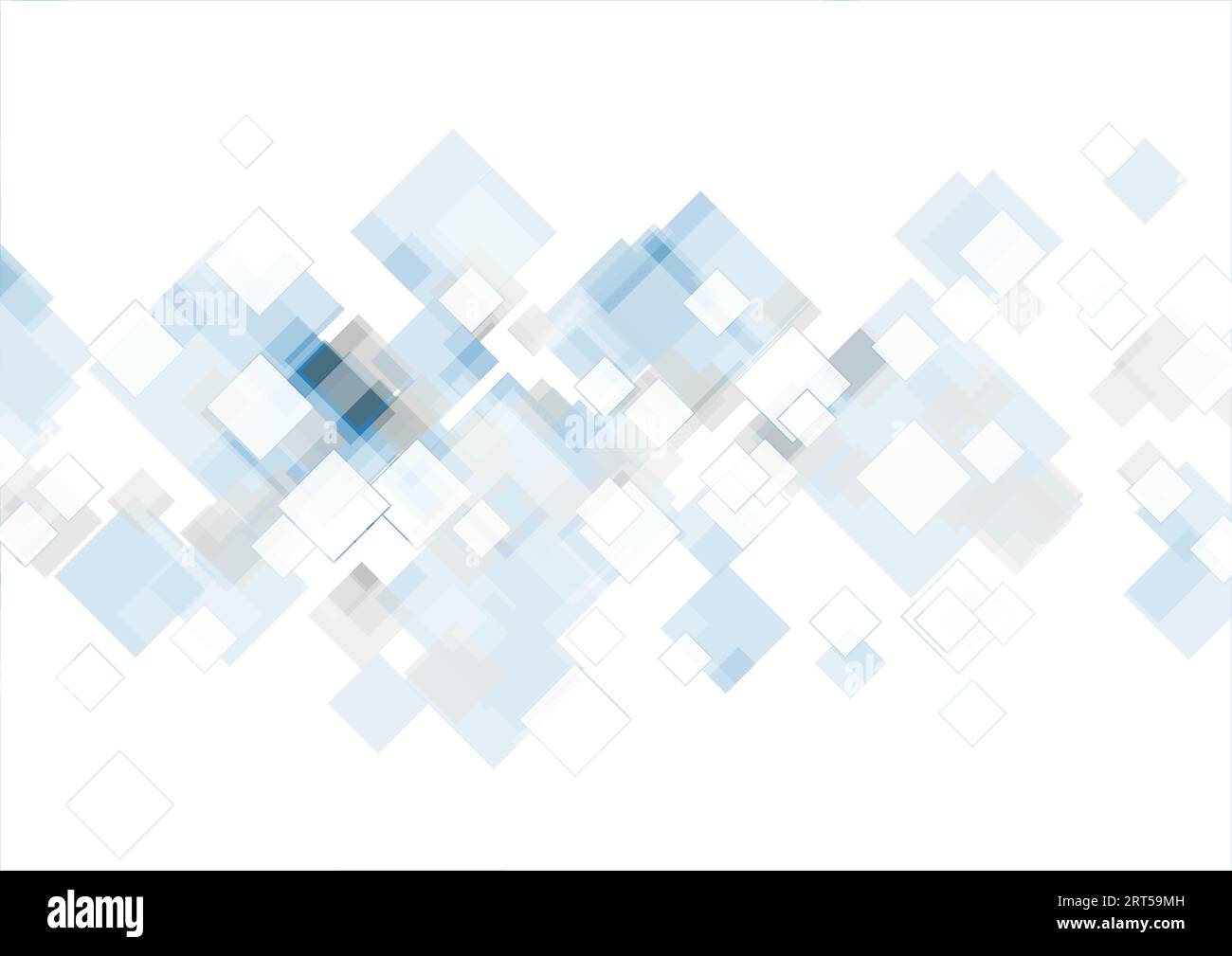 Light blue and grey tech geometric abstract background with squares. Vector design Stock Vector ...
