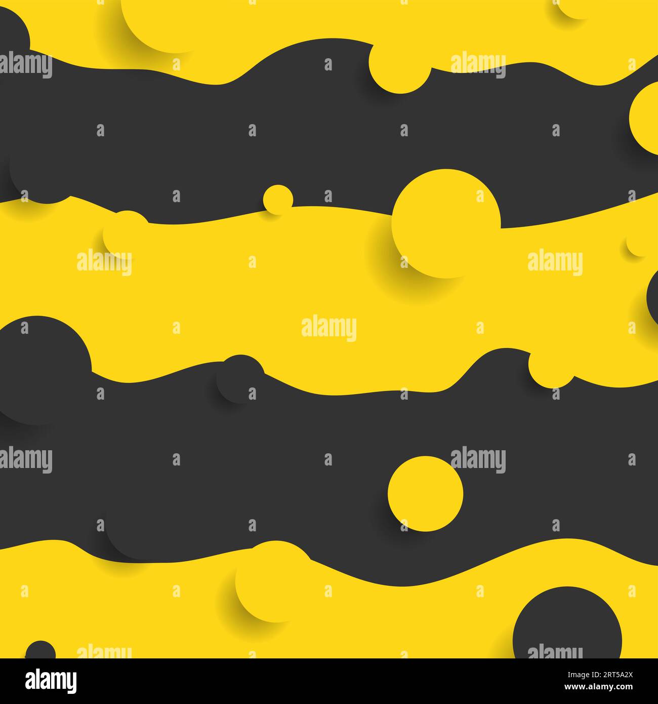 Yellow Waves Background