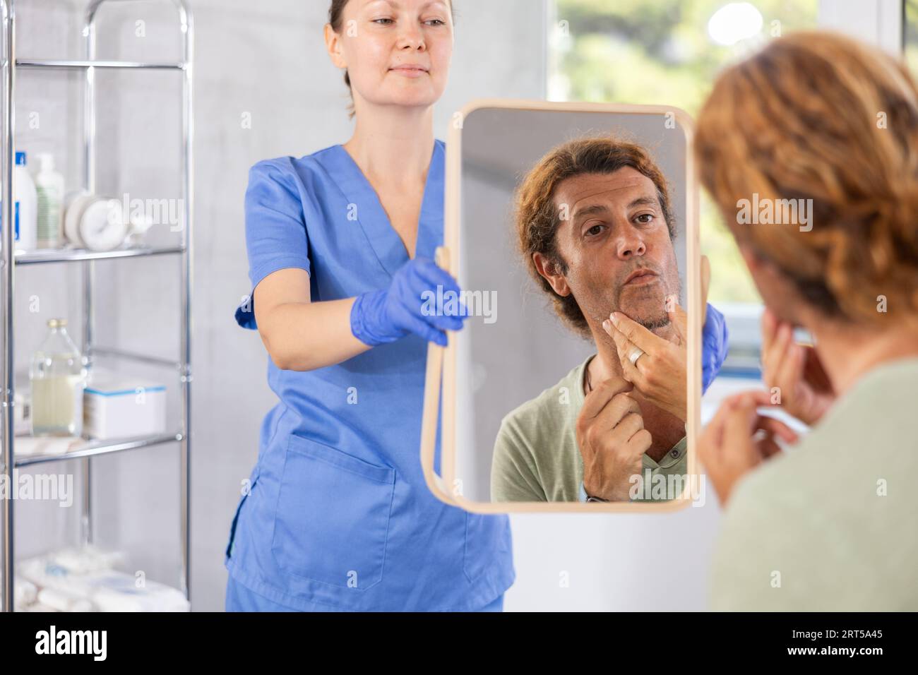 Skin after 40s hi-res stock photography and images - Alamy