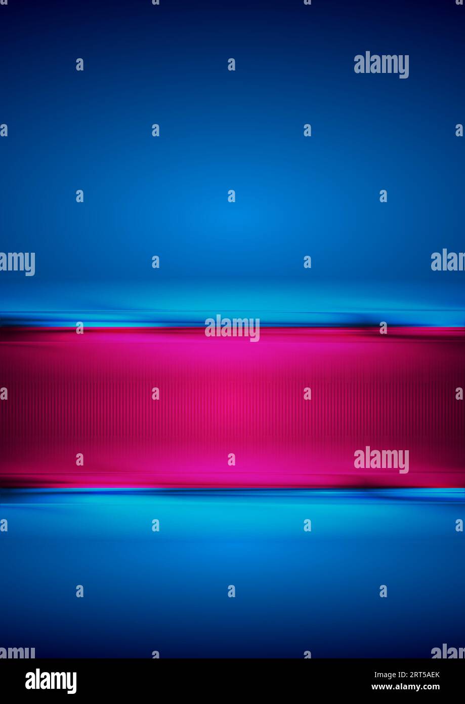 Contrast pink and blue smooth gradient abstract minimal background ...