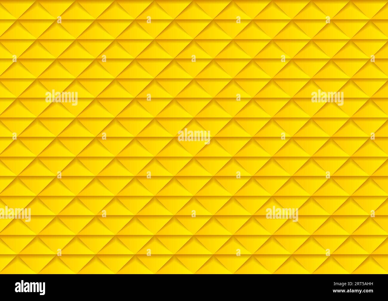 Mosaic tech texture with bright yellow triangles. Technology geometric ...