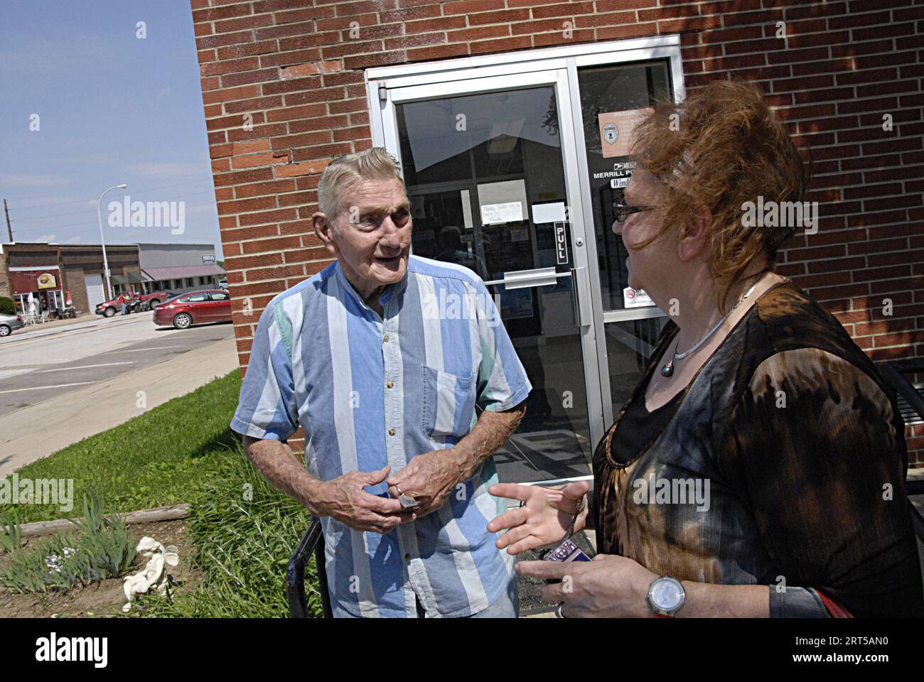 MERRILL/PLYMOUTH COUNTY/IOWA /USA- Life in and surroundidng Merril USA ...