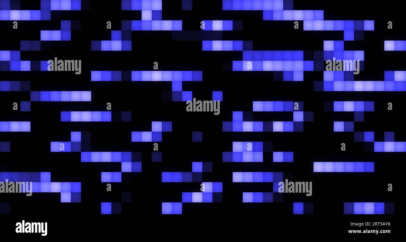 Image glowing blue squares hi-res stock photography and images - Alamy