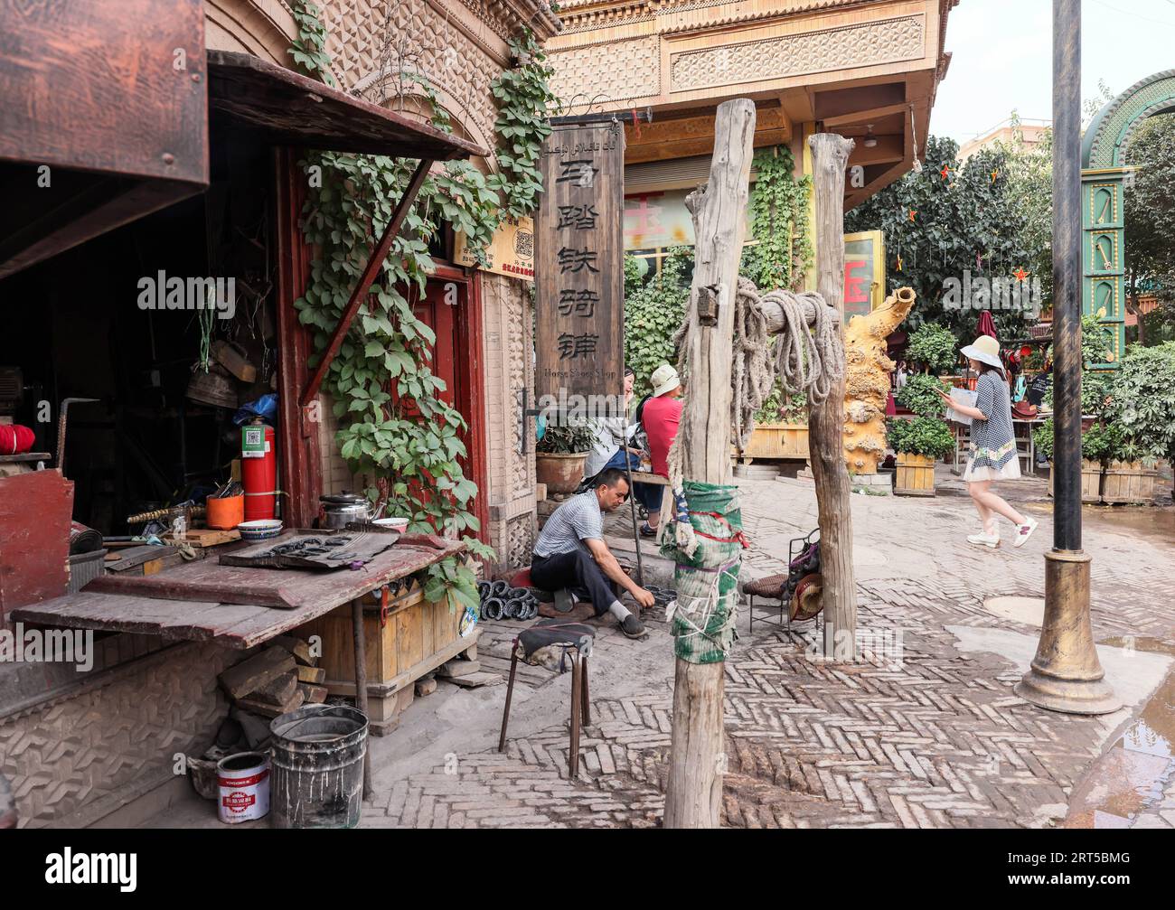 Kashgar, China's Xinjiang Uygur Autonomous Region. 7th Sep, 2023. A ...
