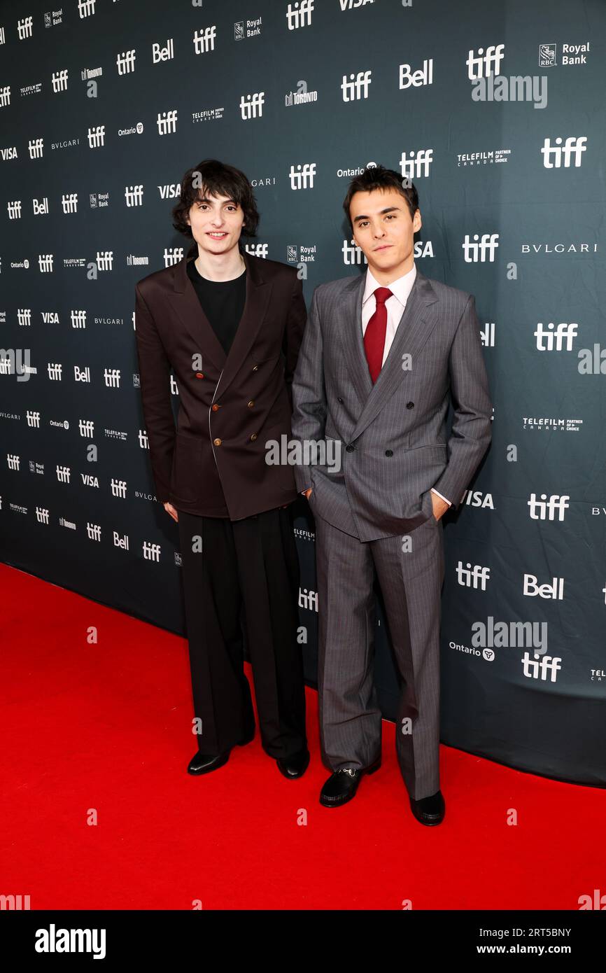 Toronto, Canada. 10th Sep, 2023. Finn Wolfhard, Billy Bryk attends the ...