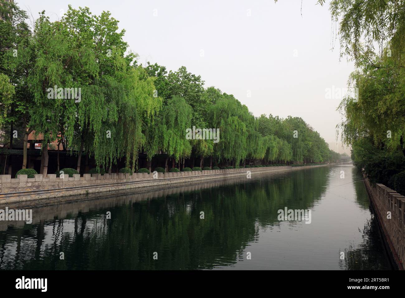 City River scenery Stock Photo - Alamy