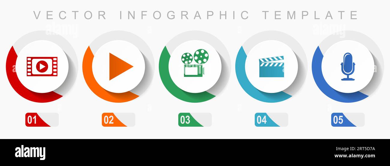 Flat Infographic Video