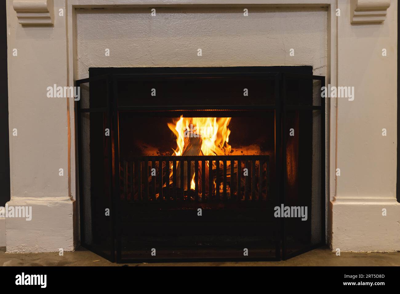Relax sofa fireplace hi-res stock photography and images - Alamy