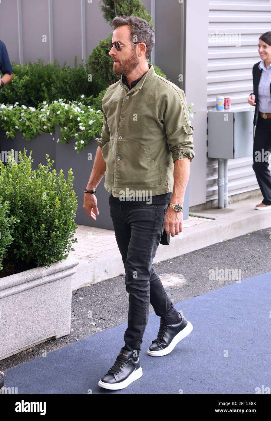 New York City, United States. 10th Sep, 2023. Justin Theroux arrives at ...