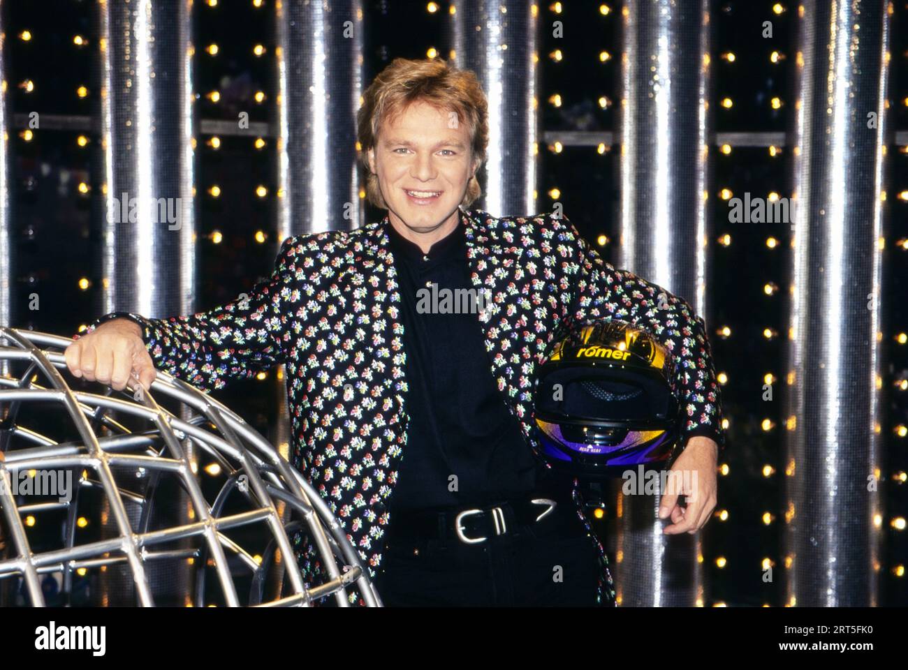 Michael Tasche, deutscher Fernsehmoderator, in der Sat 1 Spielshow "Das ...