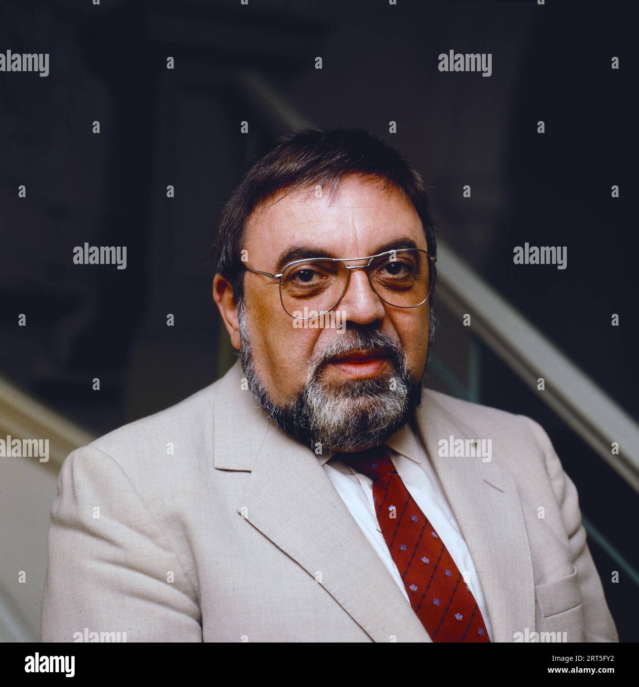 Siegfried Palm, deutscher Klassischer Cellist, Portrait, 1980 ...