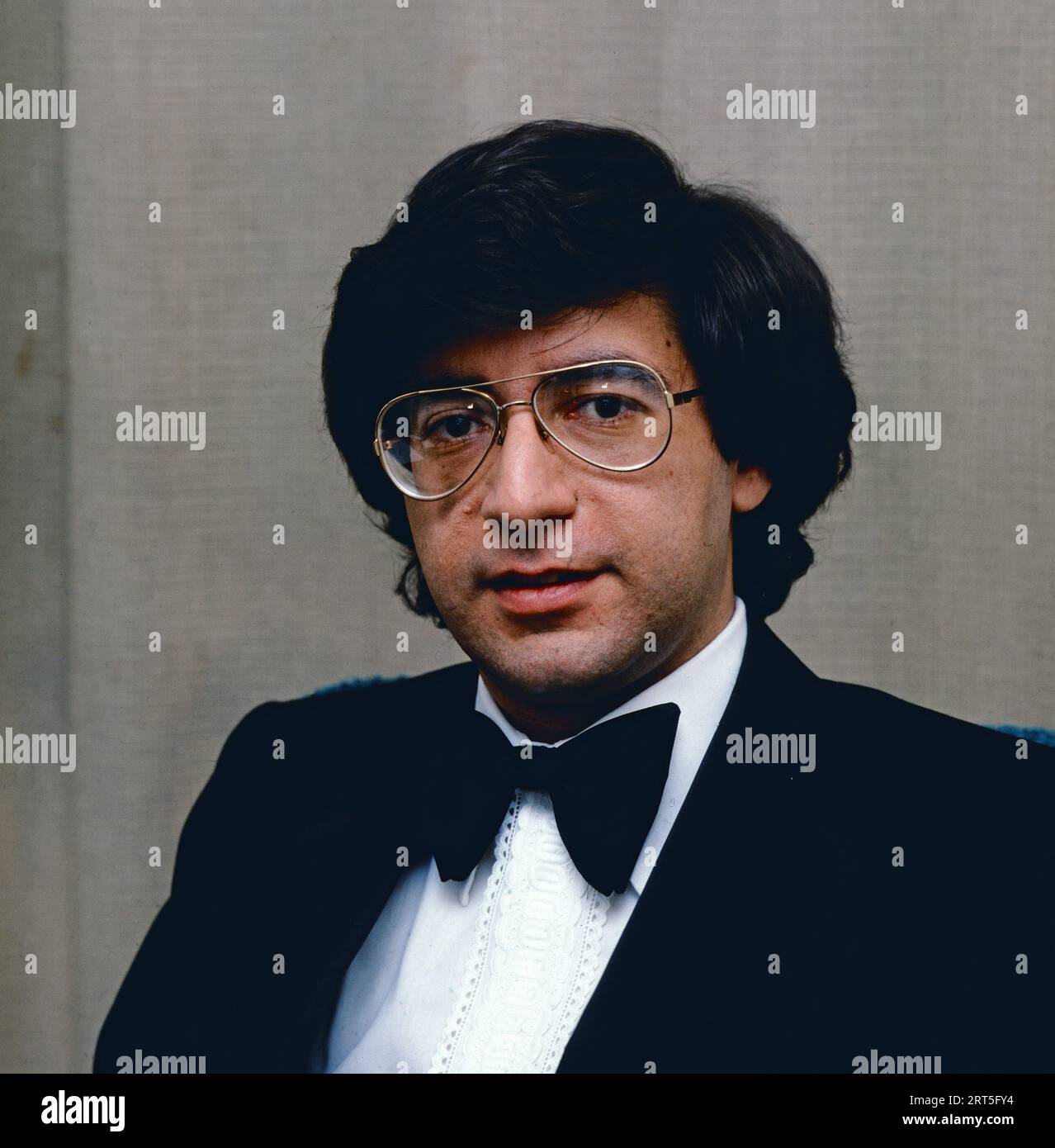 Ernesto Palacio, peruanischer Opernsänger, Tenor, Portrait, circa 1986 ...