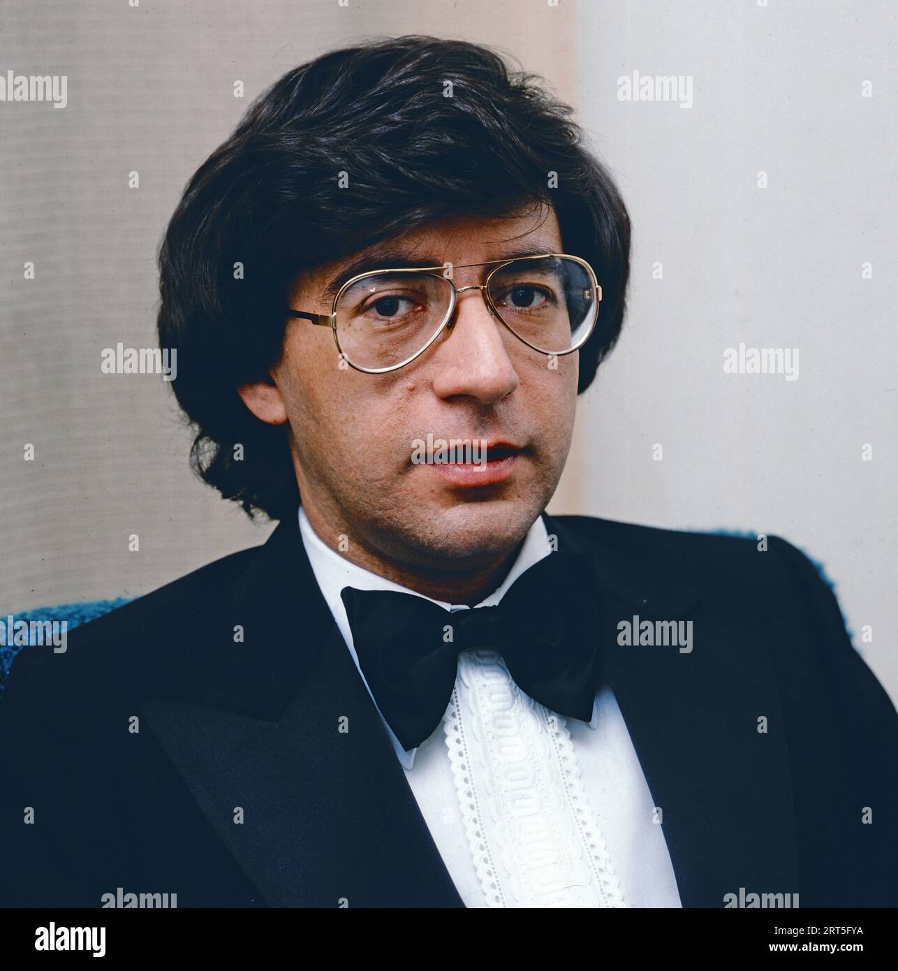 Ernesto Palacio, peruanischer Opernsänger, Tenor, Portrait, circa 1986 ...