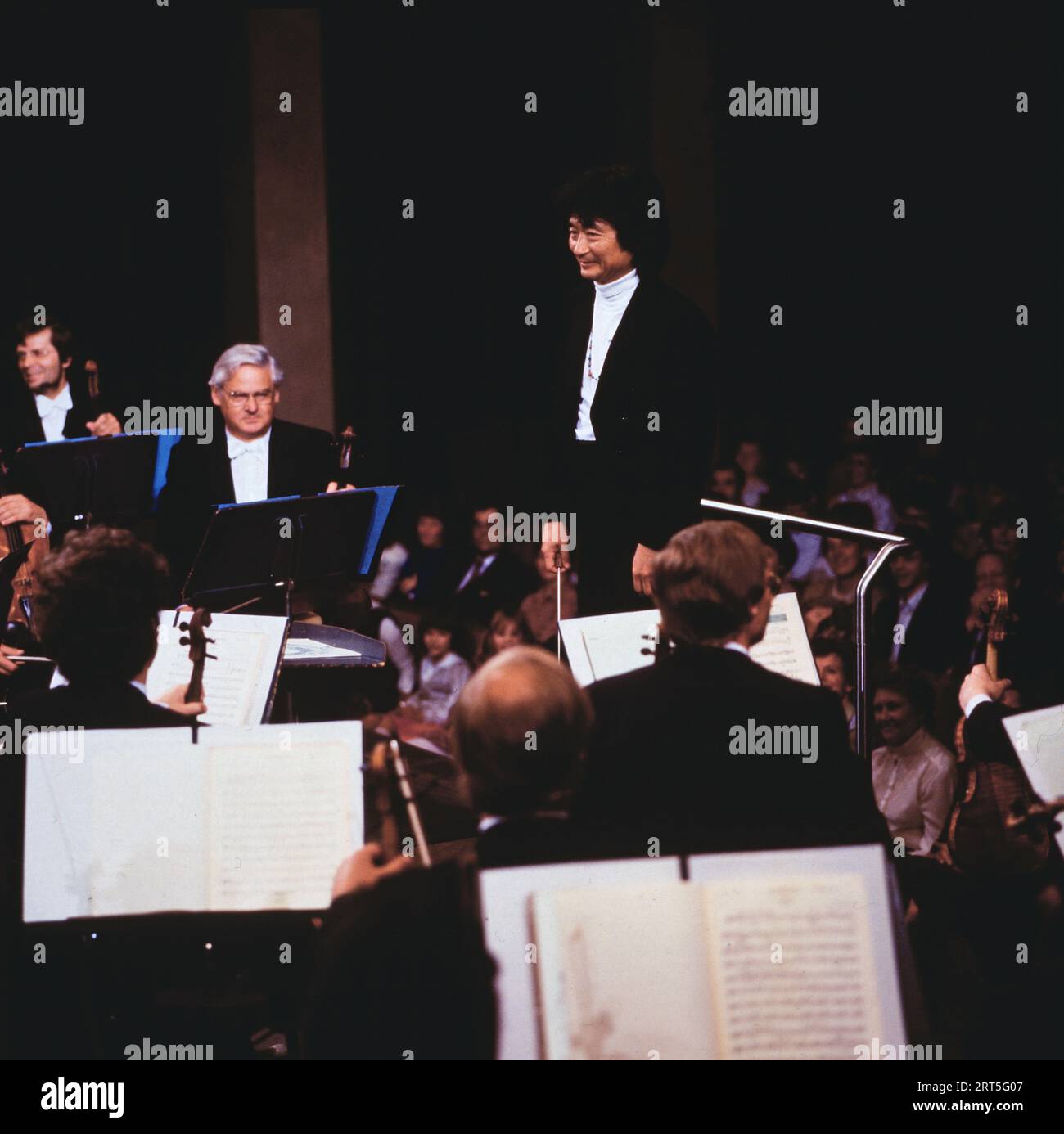 Das Sonntagskonzert, ZDF Musiksendung, Deutschland, 1989, es dirigiert ...