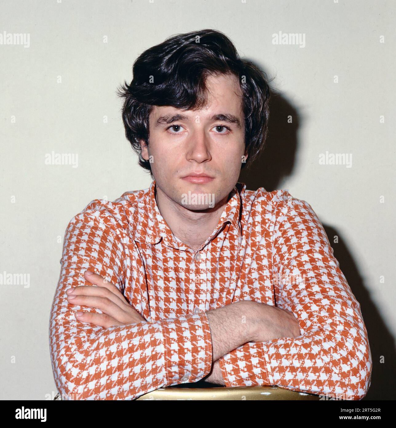 Dezső Ránki, ungarischer Pianist, Portrait circa 1975. Dezsö Ranki ...