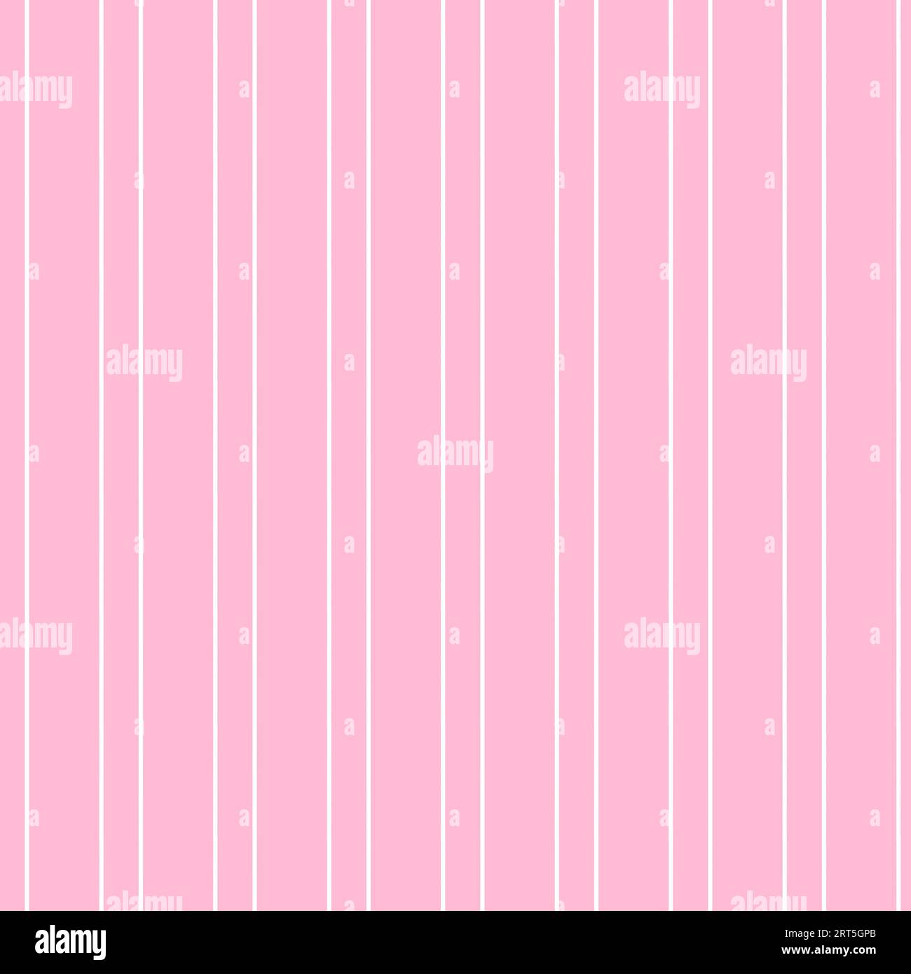 seamless pattern hand-drawn white vertical stripes on a pink background ...