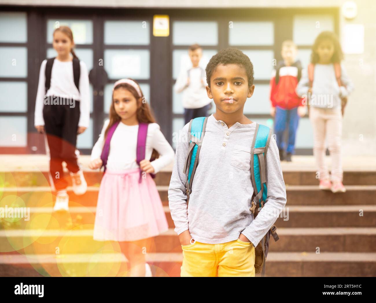 African boy going to school hi-res stock photography and images - Alamy