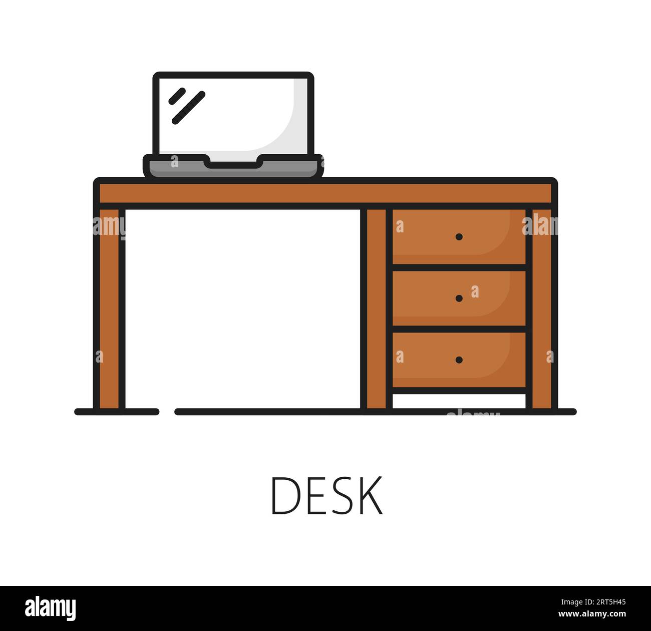 Comfy office Stock Vector Images - Alamy