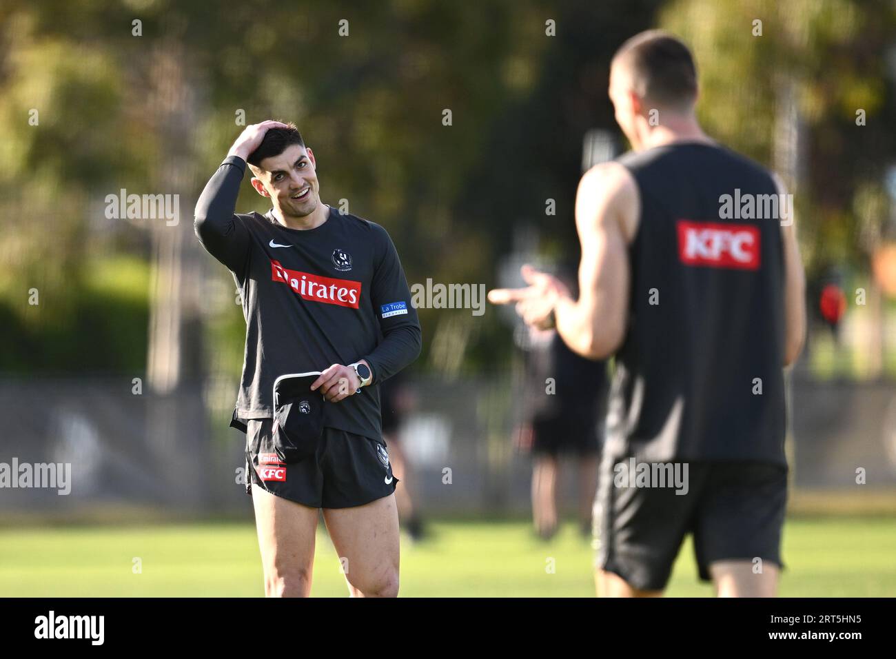 Melbourne, Australia. 11th Sep, 2023. Brayden Maynard of Collingwood ...