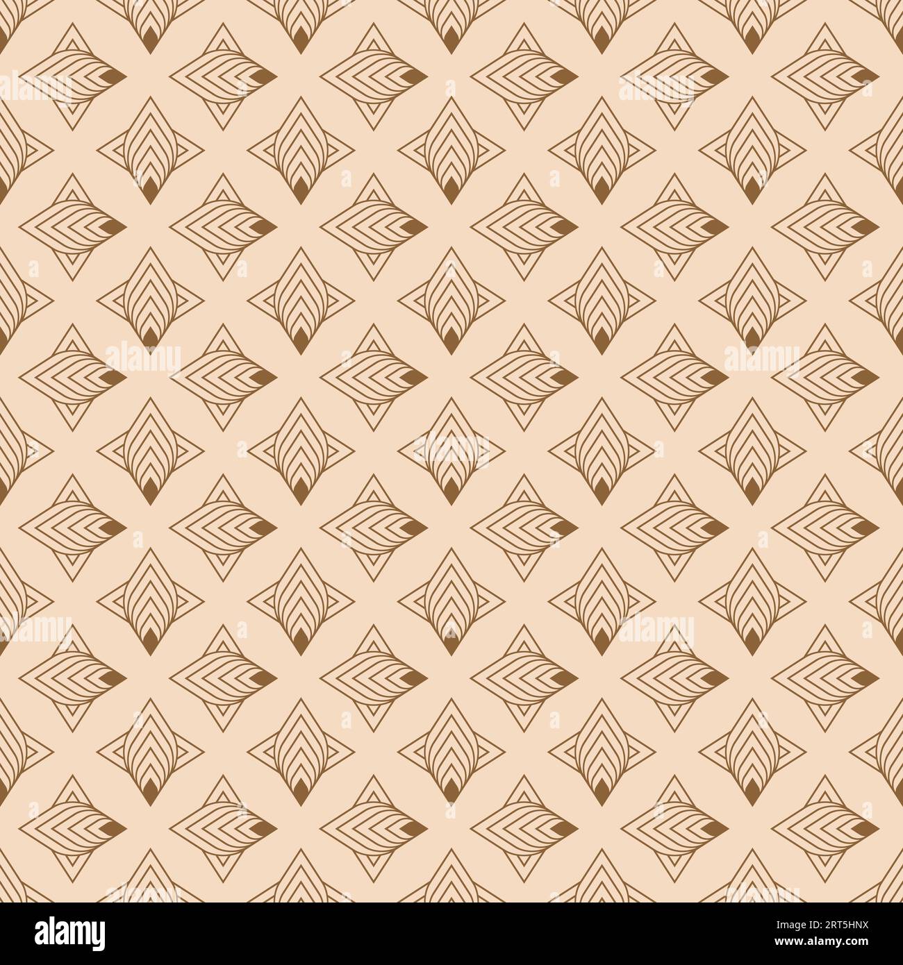 Seamless Abstract Pattern Of Arbitrary Elements And Lines Sample For