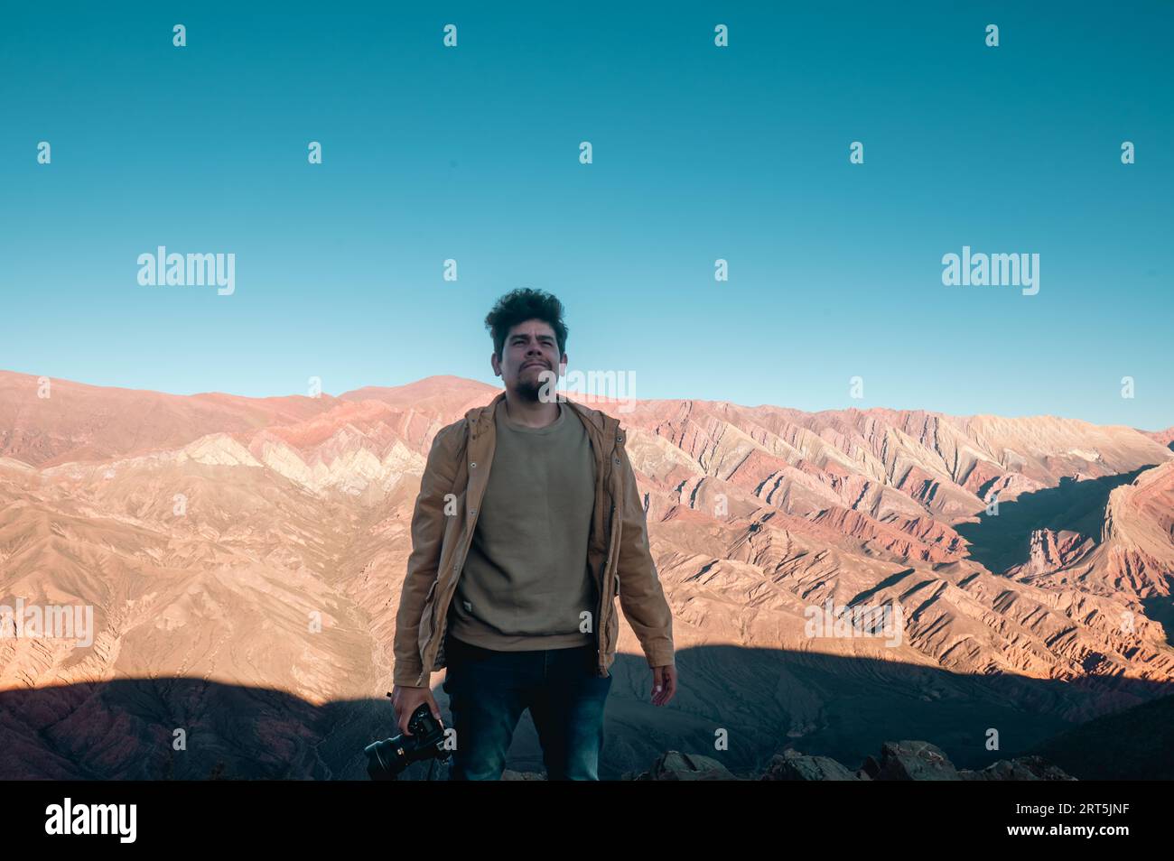 Serranía de Hornocal, the hill of the fourteen colors in the Quebrada ...