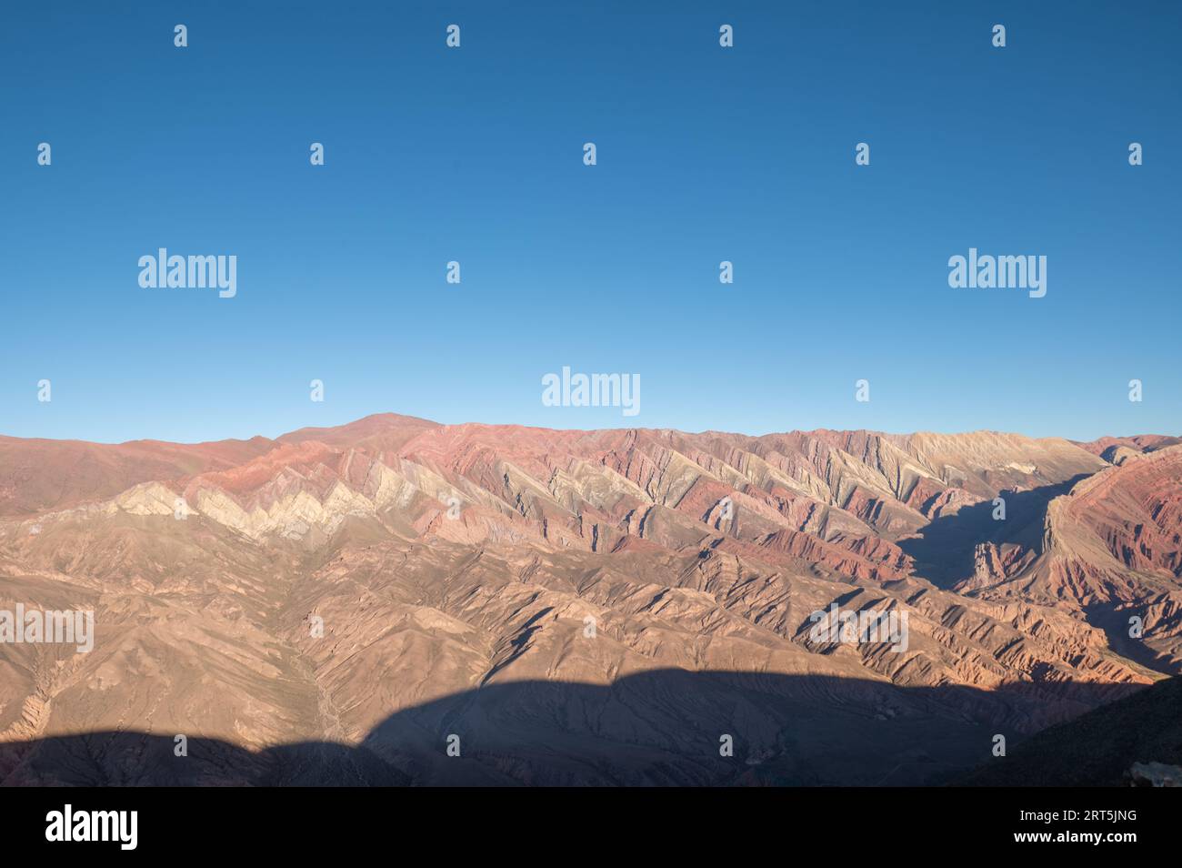 Serranía de Hornocal, the hill of the fourteen colors in the Quebrada ...