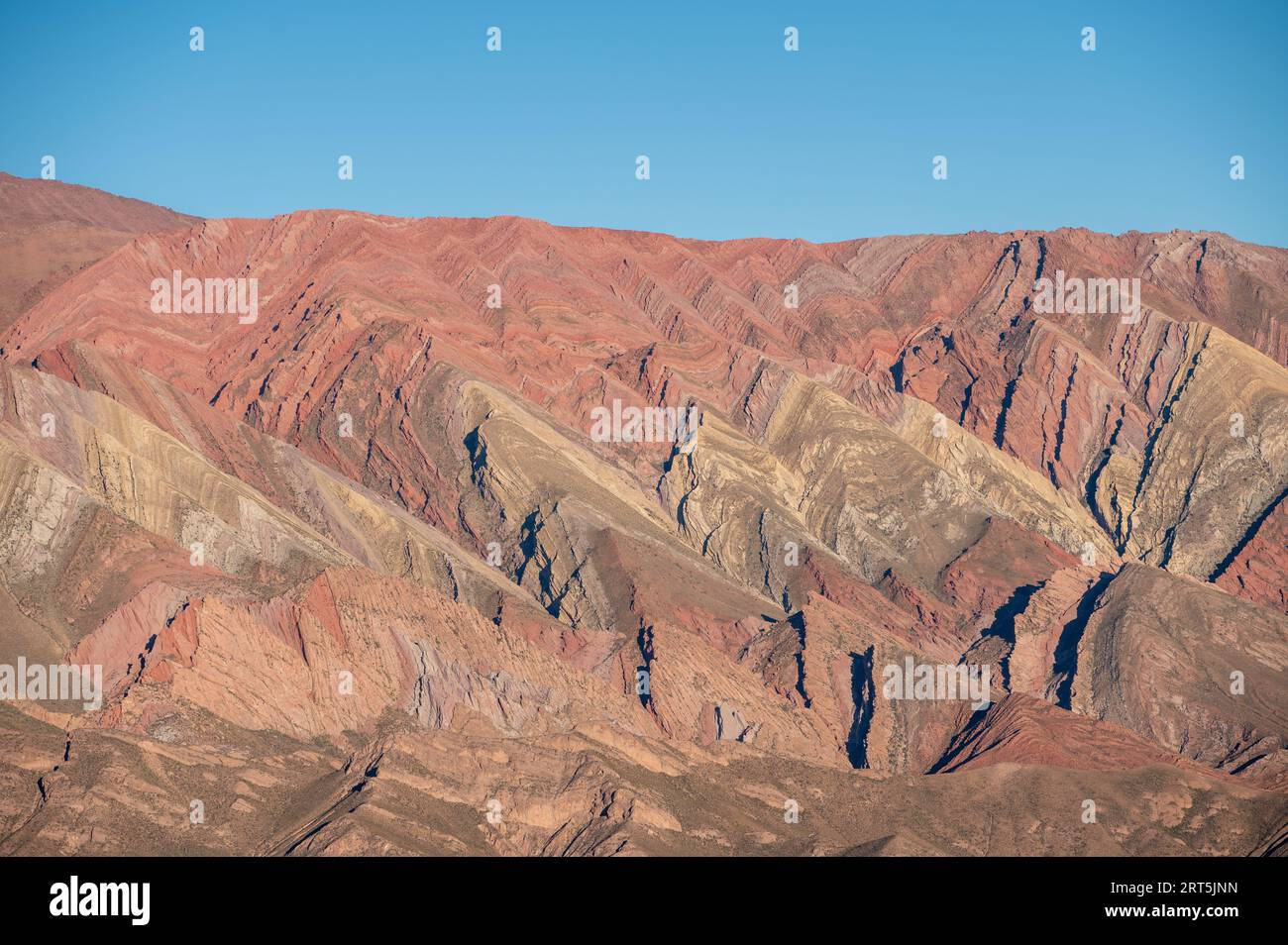 Serranía de Hornocal, the hill of the fourteen colors in the Quebrada ...
