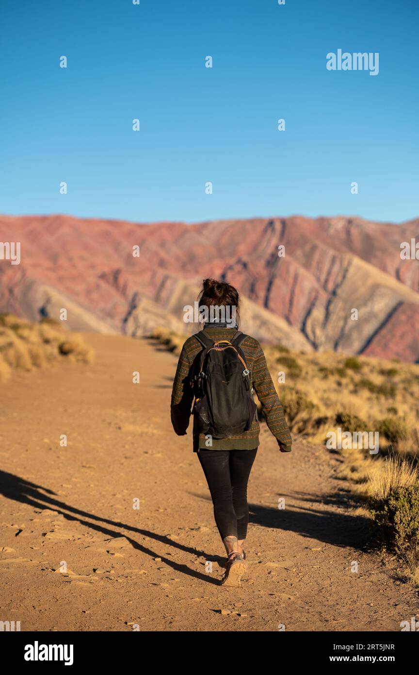 El Hornocal, Argentina : 2023 June 8: People in the Serrania de ...