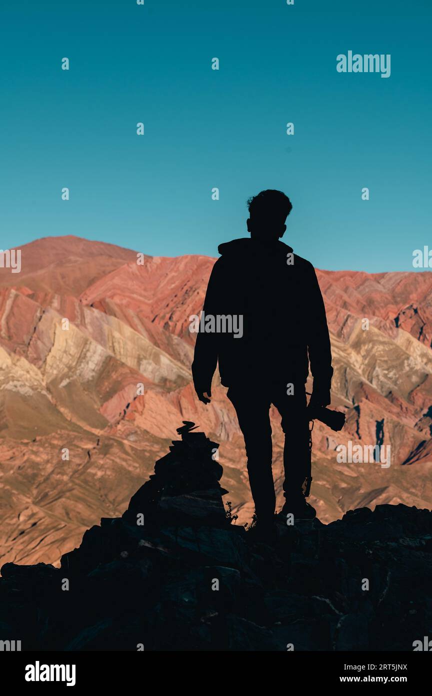 Serranía de Hornocal, the hill of the fourteen colors in the Quebrada ...