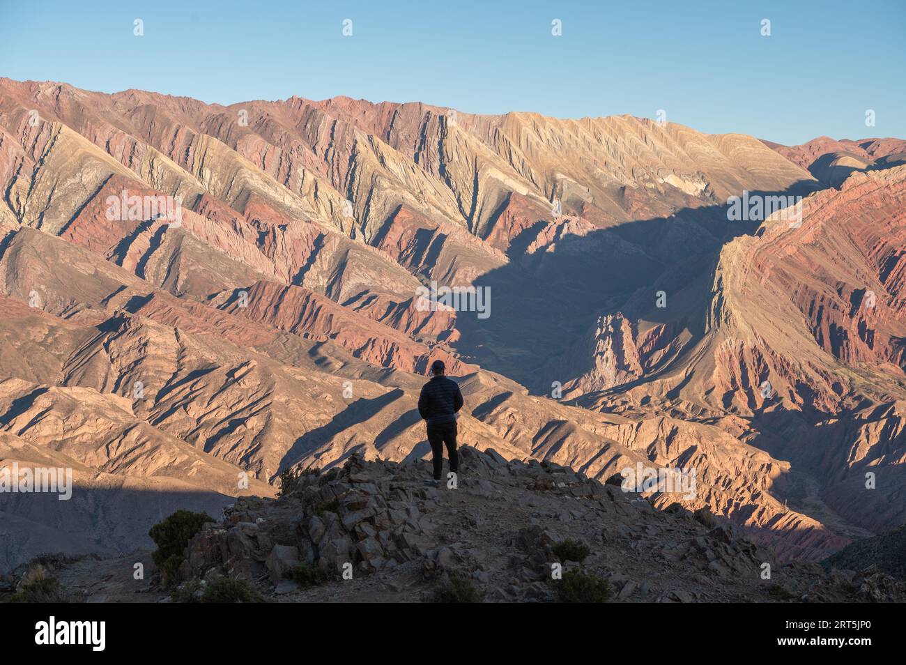El Hornocal, Argentina : 2023 June 8: People in the Serrania de ...