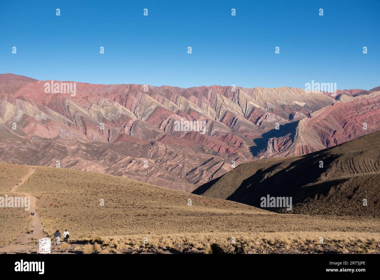El Hornocal, Argentina : 2023 June 8: People in the Serrania de ...