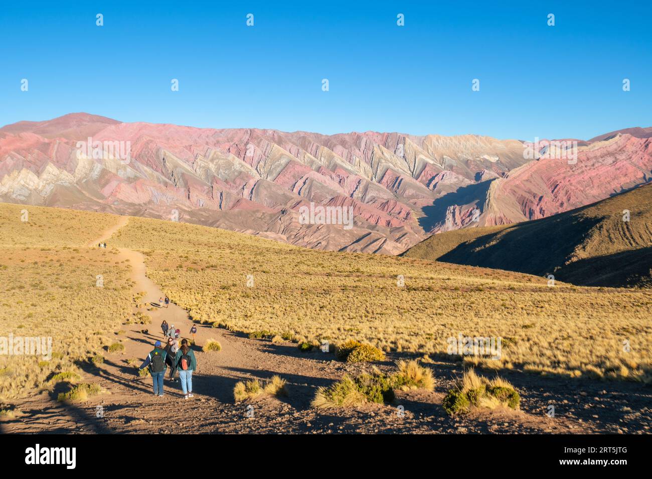 Serranía de Hornocal, the hill of the fourteen colors in the Quebrada ...