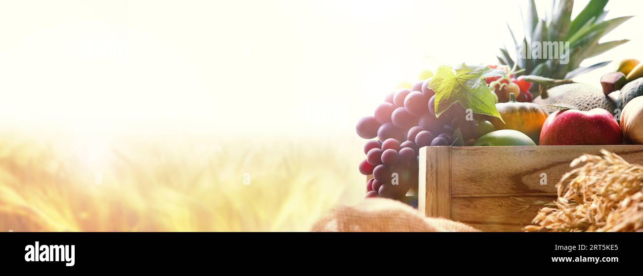 Chuseok holiday and church Thanksgiving fruit decorations, crops and ...