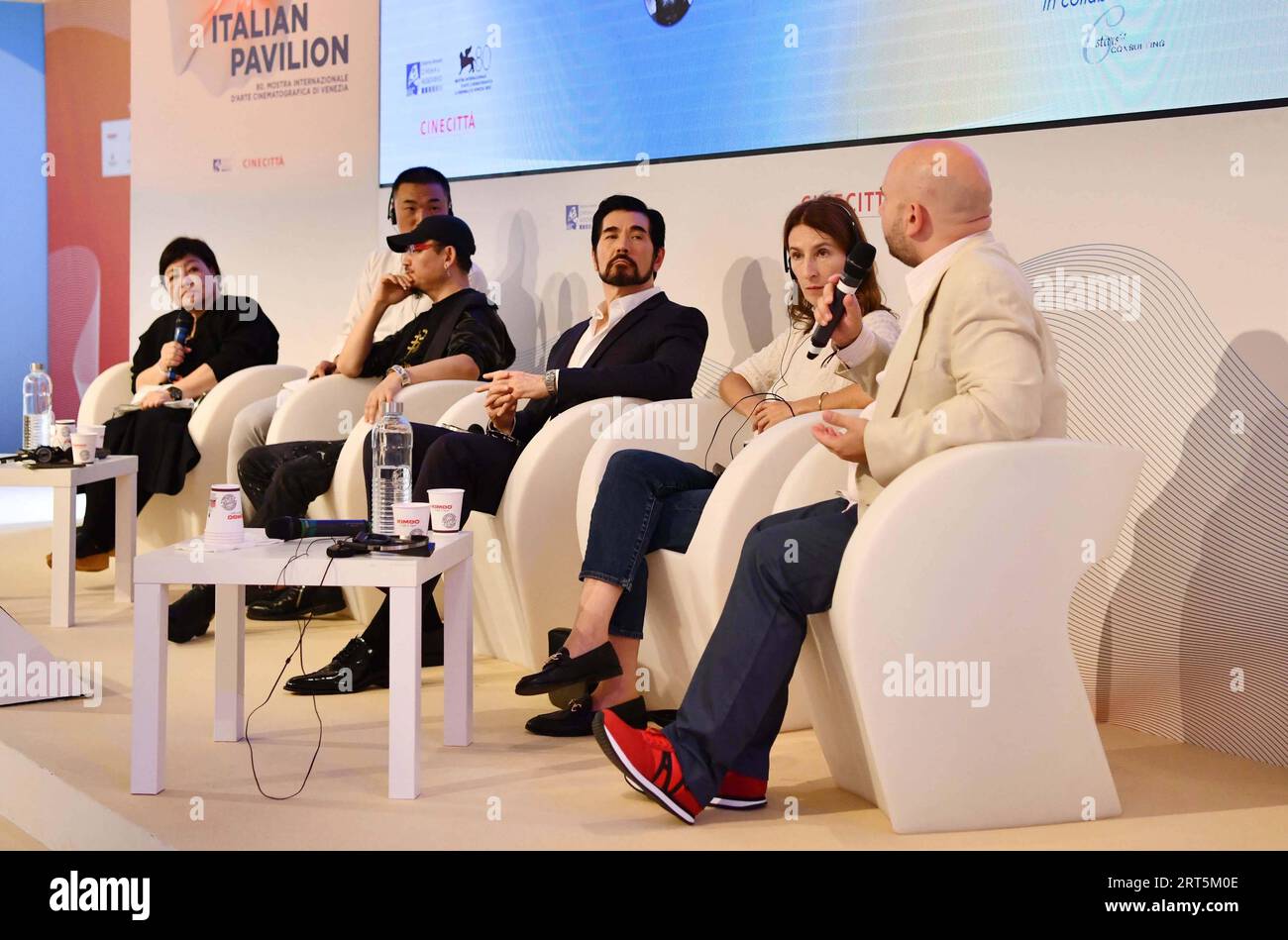 230906 -- VENICE, Sept. 6, 2023 -- Chinese-American singer and actor ...