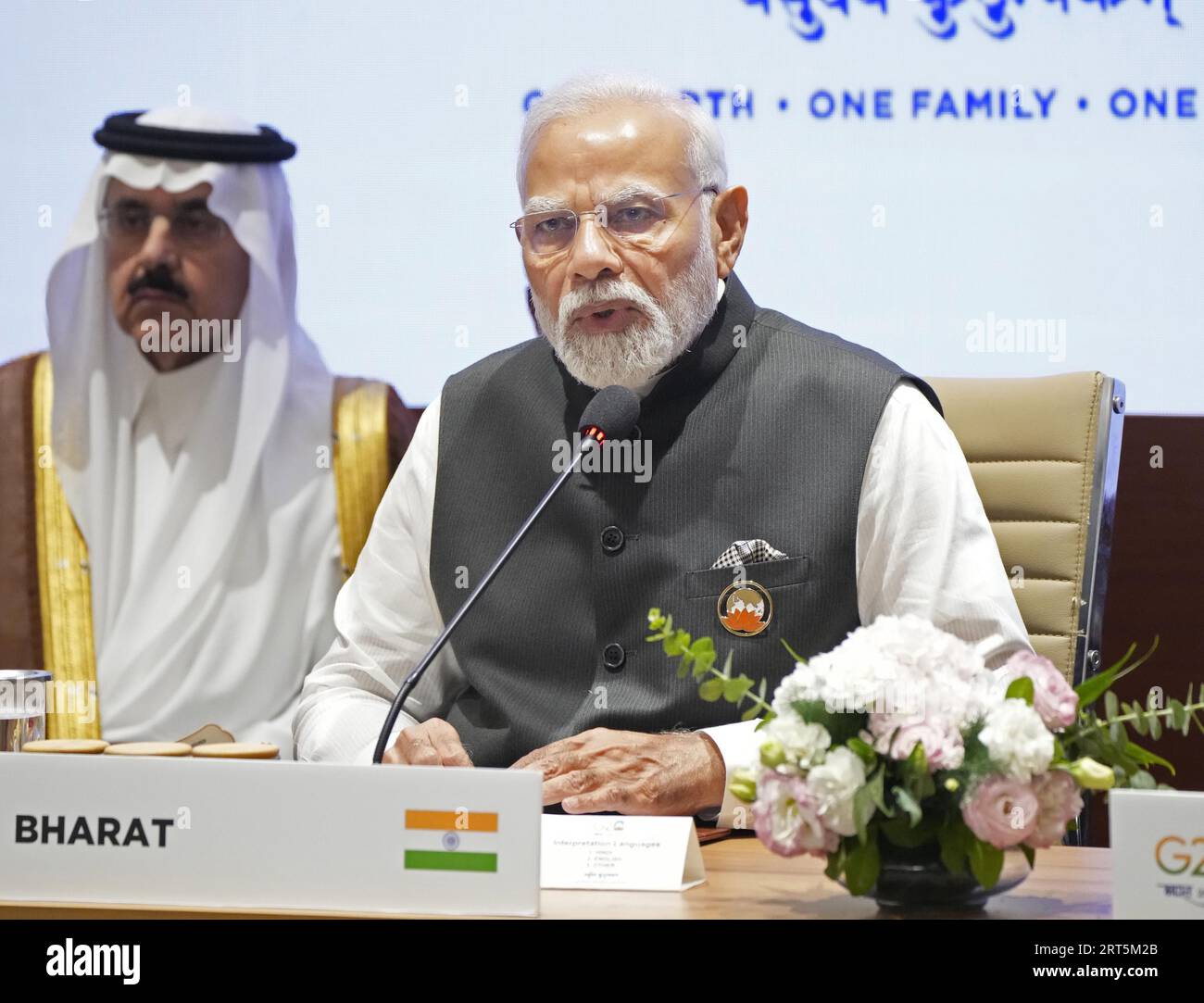 Indian Prime Minister Narendra Modi attends an event related to the ...