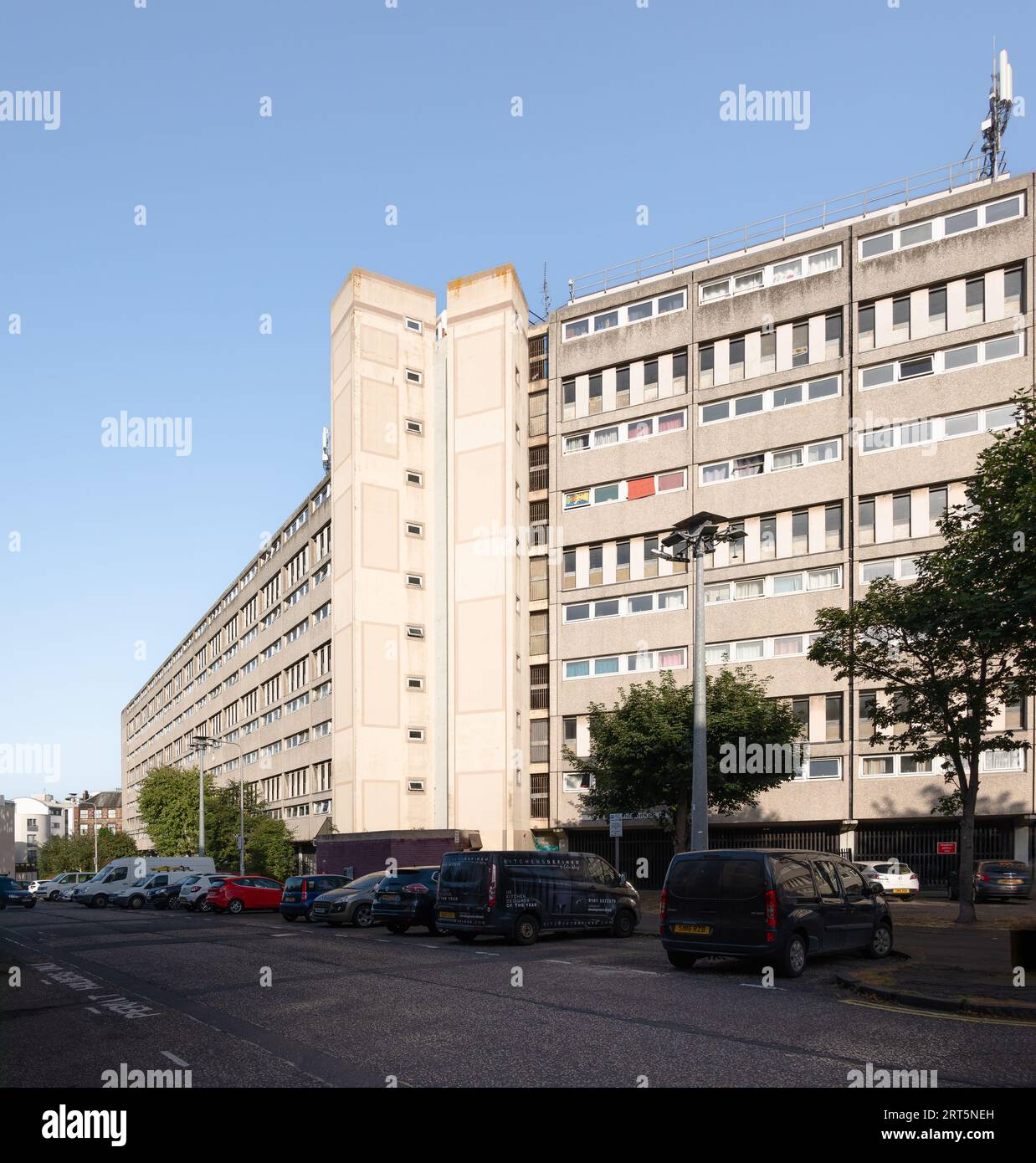Edinburgh, Scotland, UK - Cables Wynd House (Banana Flats) by Alison ...