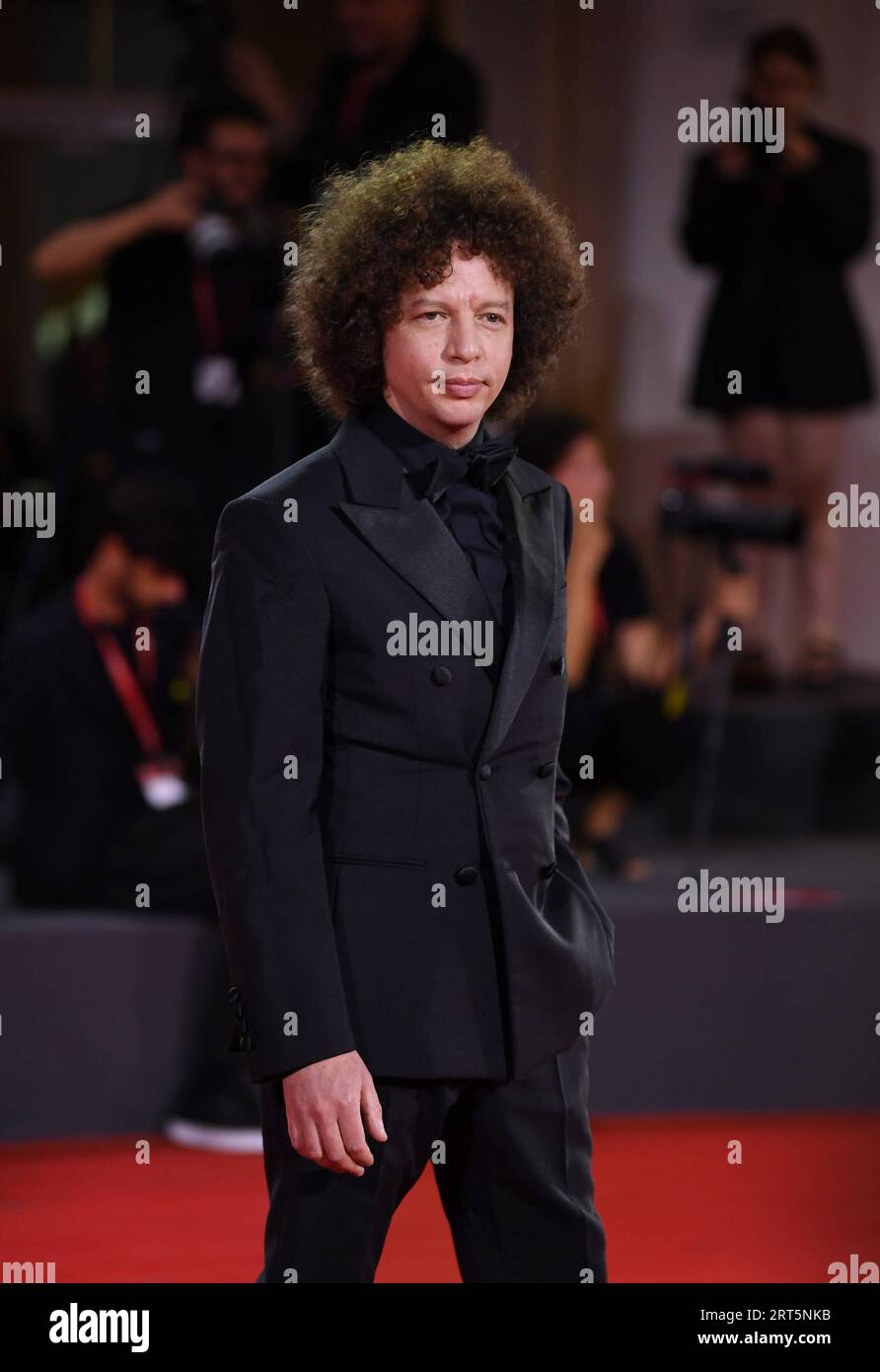230908 -- VENICE, Sept. 8, 2023 -- Director Michel Franco poses on the ...