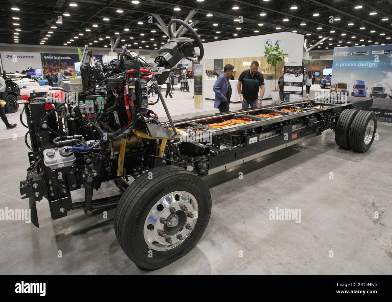 Electric truck chassis hi-res stock photography and images - Alamy