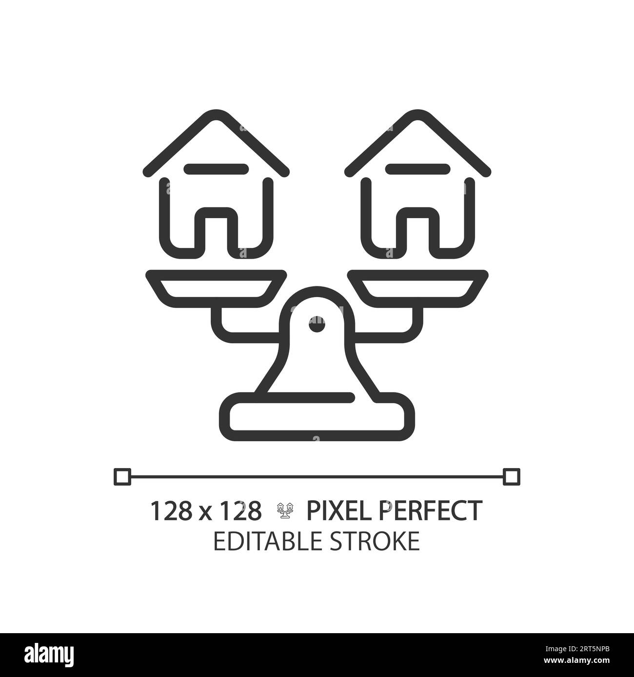 Scale house Black and White Stock Photos & Images - Alamy