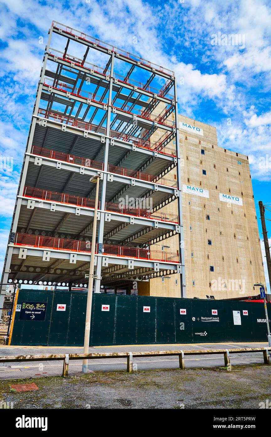 Construction work being carried out on new government offices(civil ...