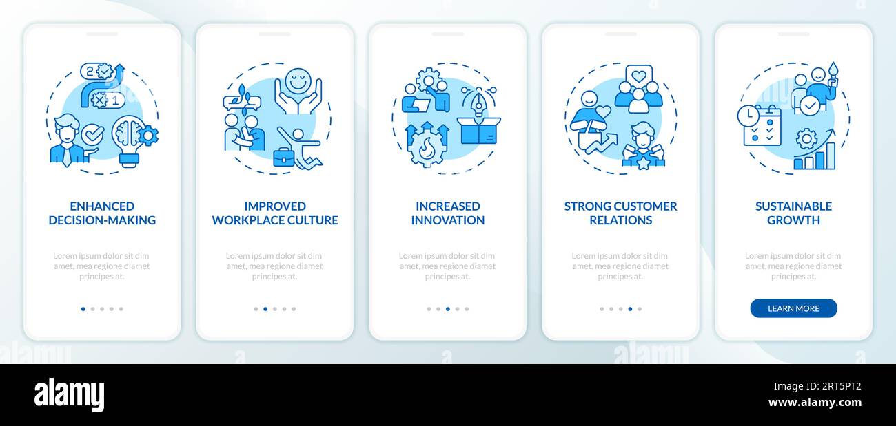 Entrepreneurship innovation outline icons hi-res stock photography and ...