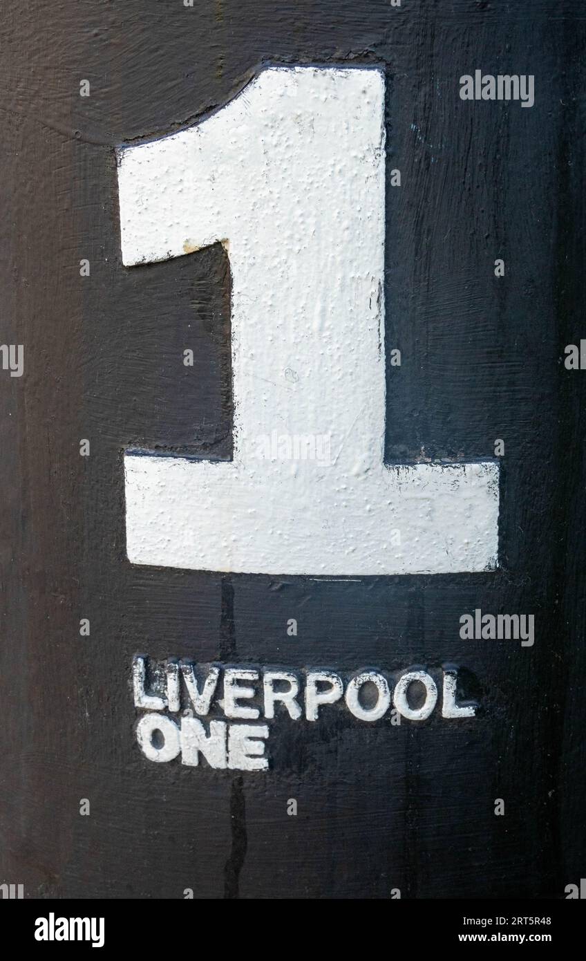 Liverpool ONE sign Stock Photo - Alamy