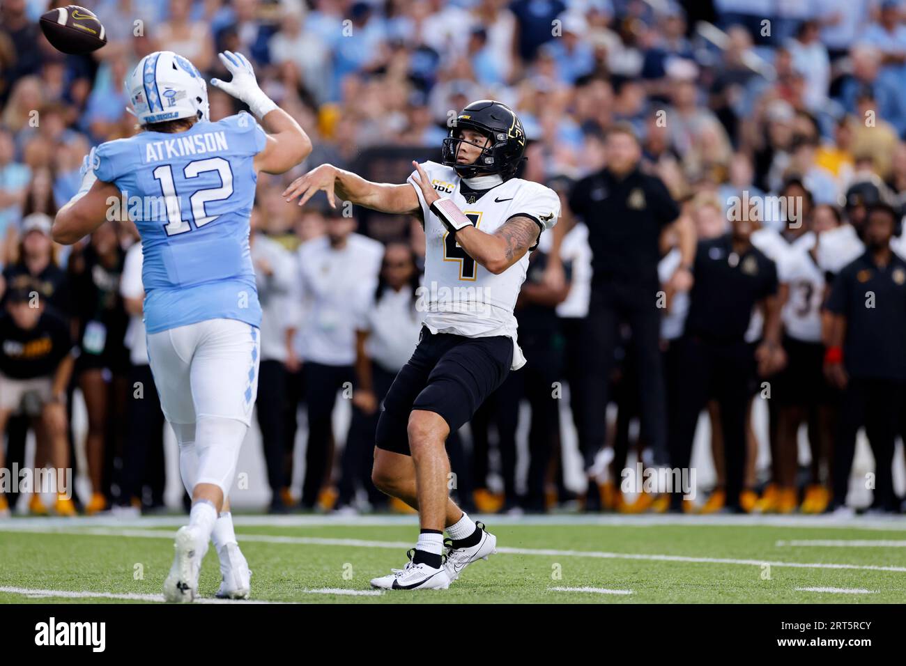 CHAPEL HILL, NC - SEPTEMBER 09: Appalachian State Mountaineers ...